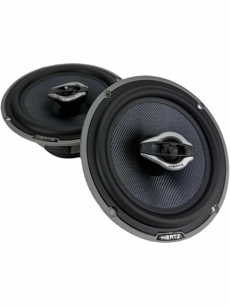 Колонки автомобильные 165, 200 W, 16,5 см, 2 шт, черный цвет — фото 1
