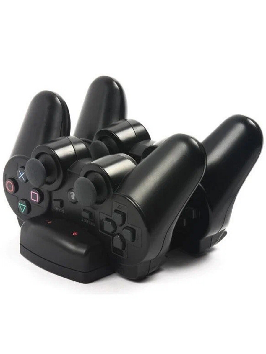 Зарядная станция для геймпадов DualShock 3 PS3 и контроллеров PS Move