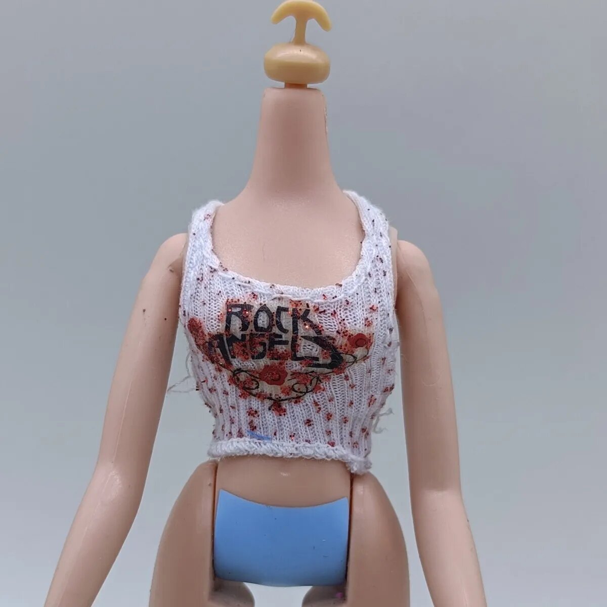 Одежда для кукол 30 см, топ "Rock Angels", оранжевый