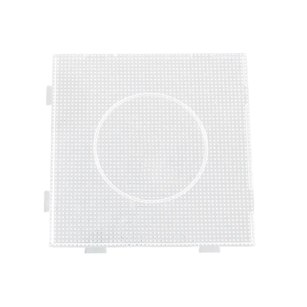 Квадратная прозрачная основа для термомозаики, развивающая творчество и мелкую моторику, идеальна для начинающих мастеров