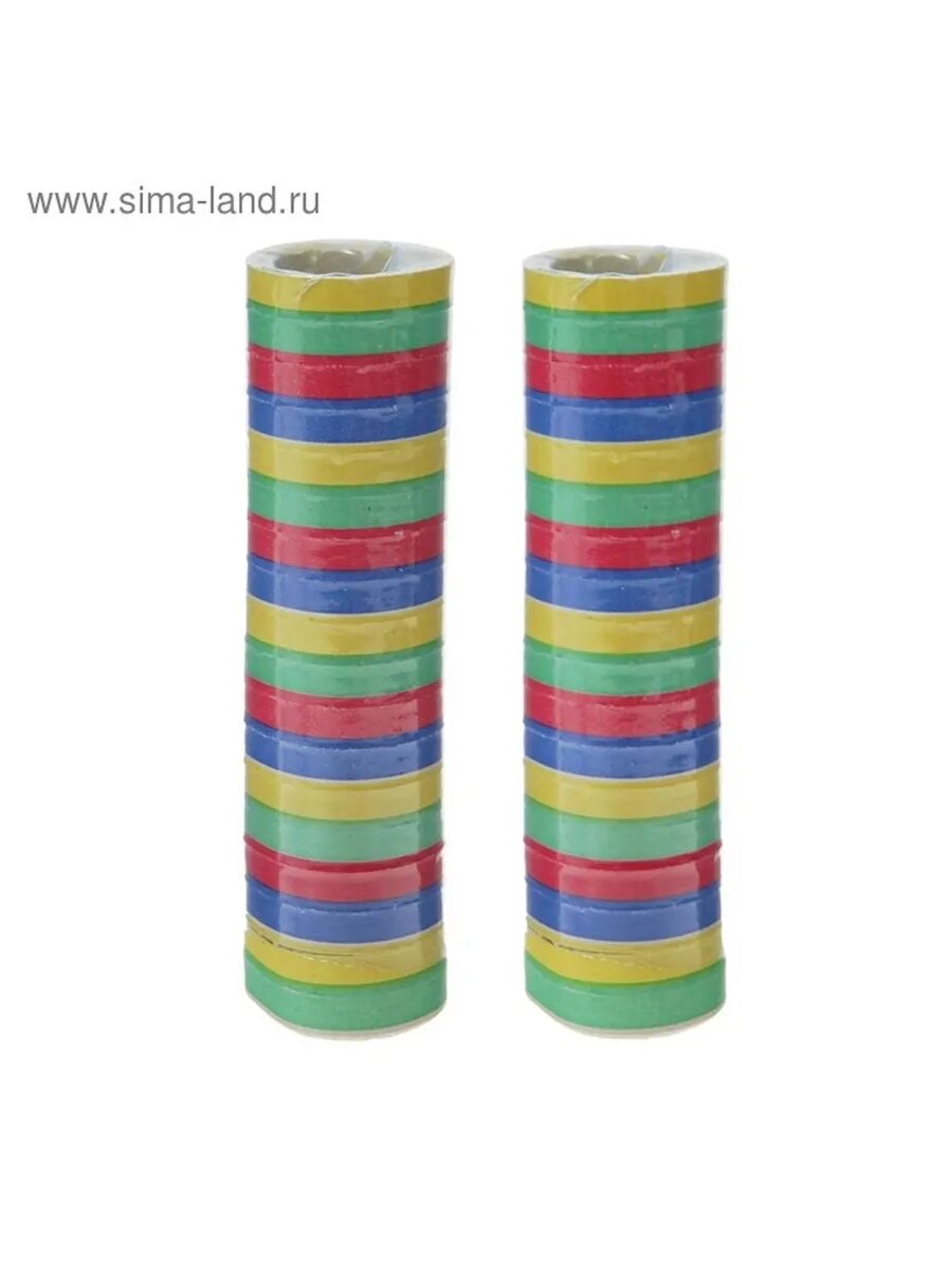 Яркий декоративный серпантин для праздника