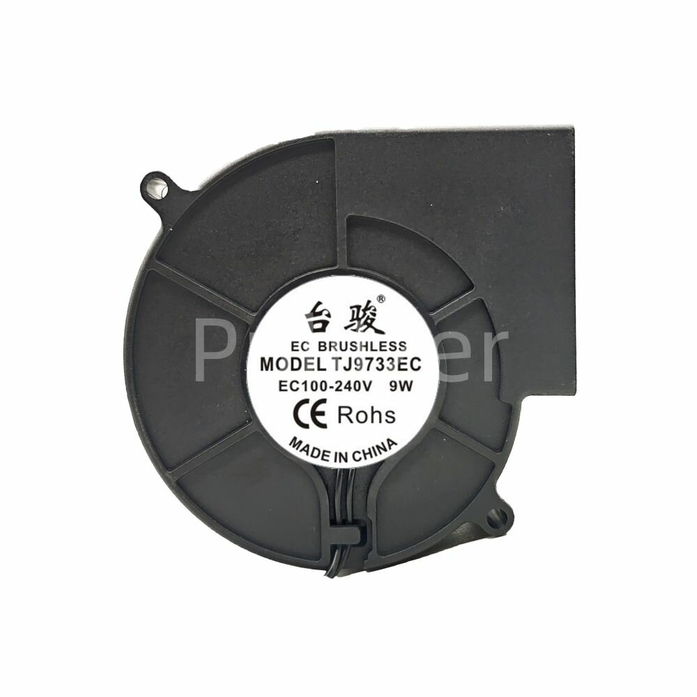 Охлаждающий вентилятор TJ9733EC 97*97*33 мм 9 Вт 3200 об/мин 100-240 В