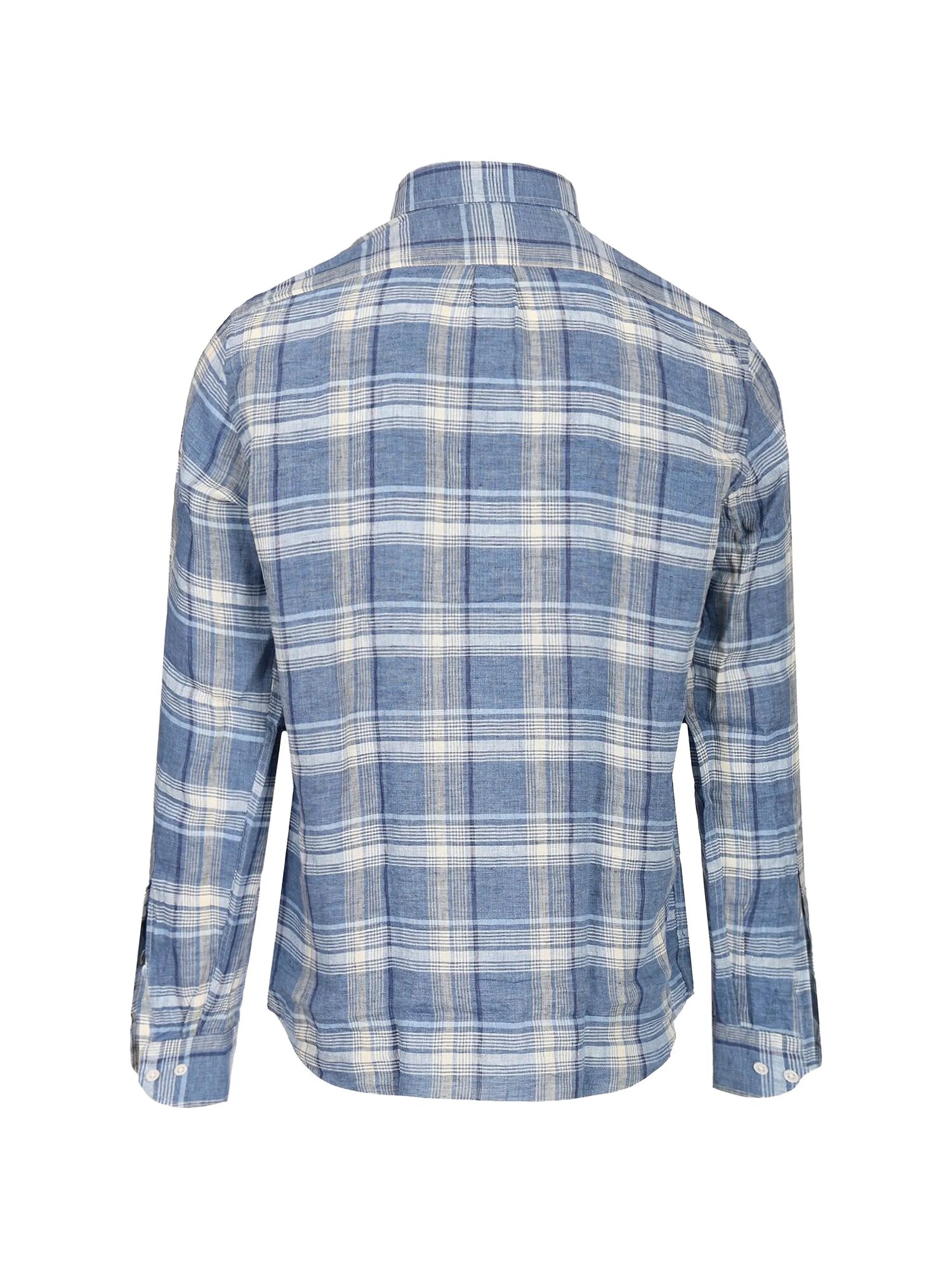 Рубашка B.D. Baggies Bradford button-down shirt, размер L, синий — фото 1