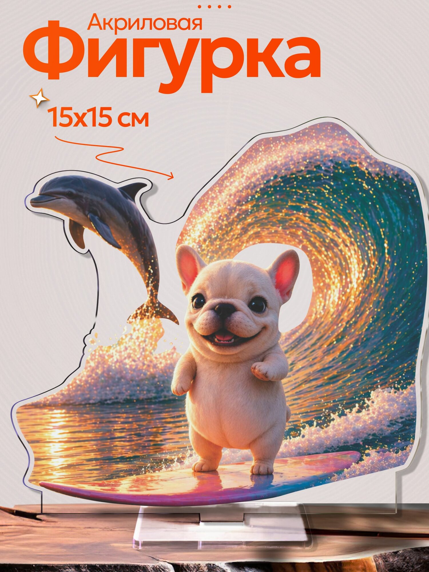 Акриловая фигурка Пиббл