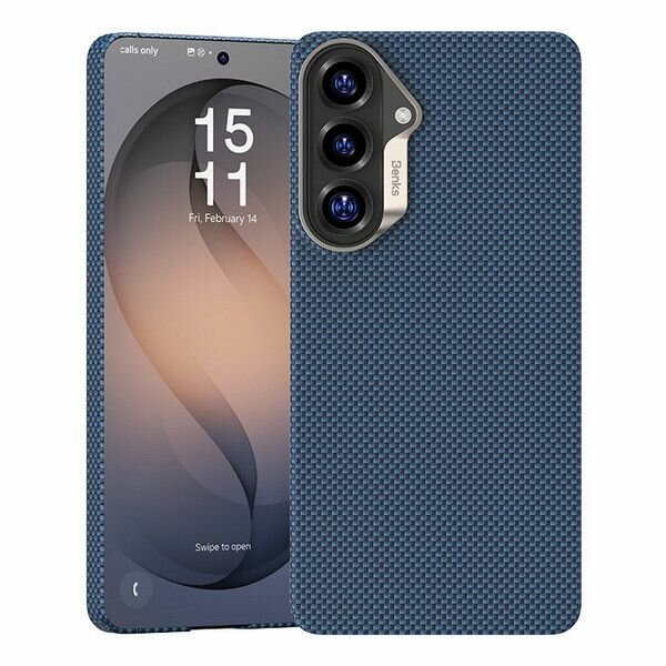 Чехол Benks ArmorTint Case built with Kevlar для Samsung Galaxy S26, цвет синий (Blue)