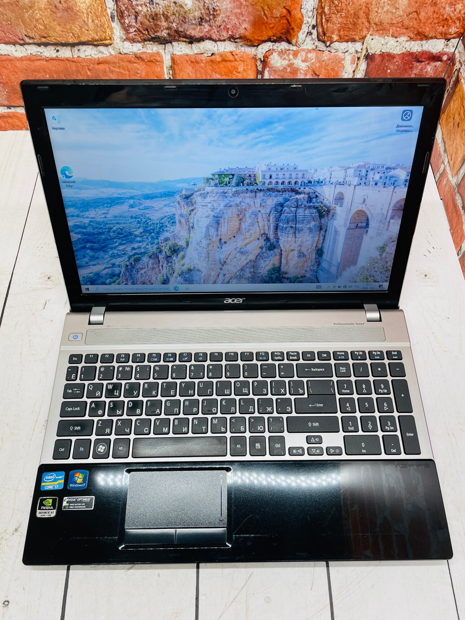 Игровой ноутбук 15,6, Acer V3-571, Intel Core i7 3110QM, 8 Gb DDR3, 750 Gb HDD, GeForce GT640M