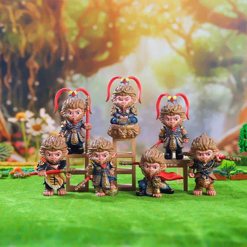 Black Myth: Wukong Legend Blind Box 2025 Новая модель: Фигурка-сувенир «Мужчина-обезьяна» из игры «Король обезьян»,