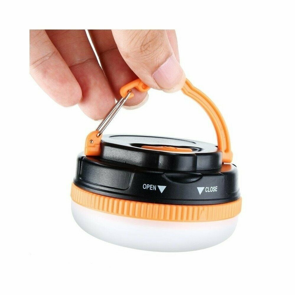 Фонарь кемпинговый Light Camping Lamp оранжевый с магнитом