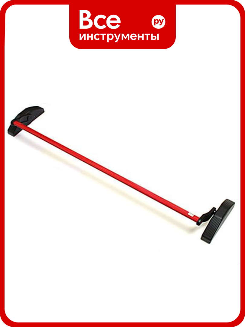 Ручка‑штанга нажимная Apecs Actual PB-1700A‑Panic‑BL/Red 20095 — сталь, полимерное покрытие, антипаника