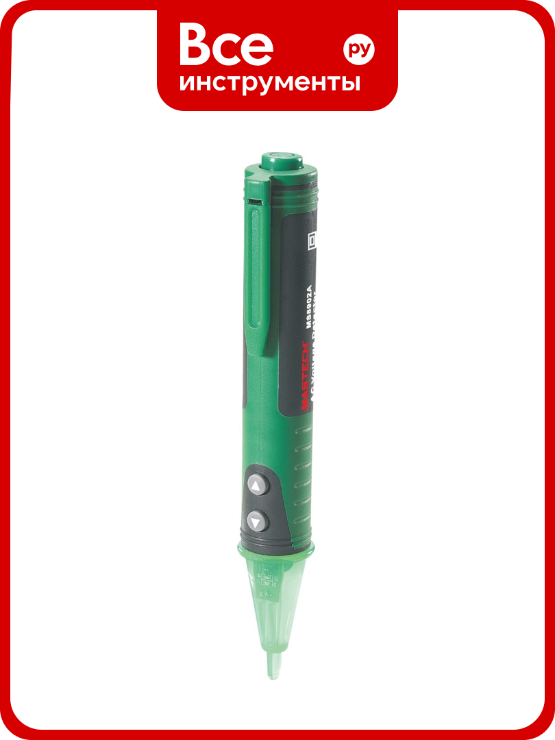 Индикатор напряжения MASTECH MS8902B AC, бесконтактный, металлодетектор 00-00000760