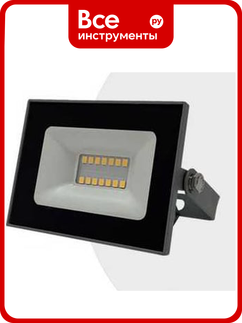 Прожектор FL-LED Light-PAD серый, LED‑светильник с металлическим корпусом, прямоугольный
