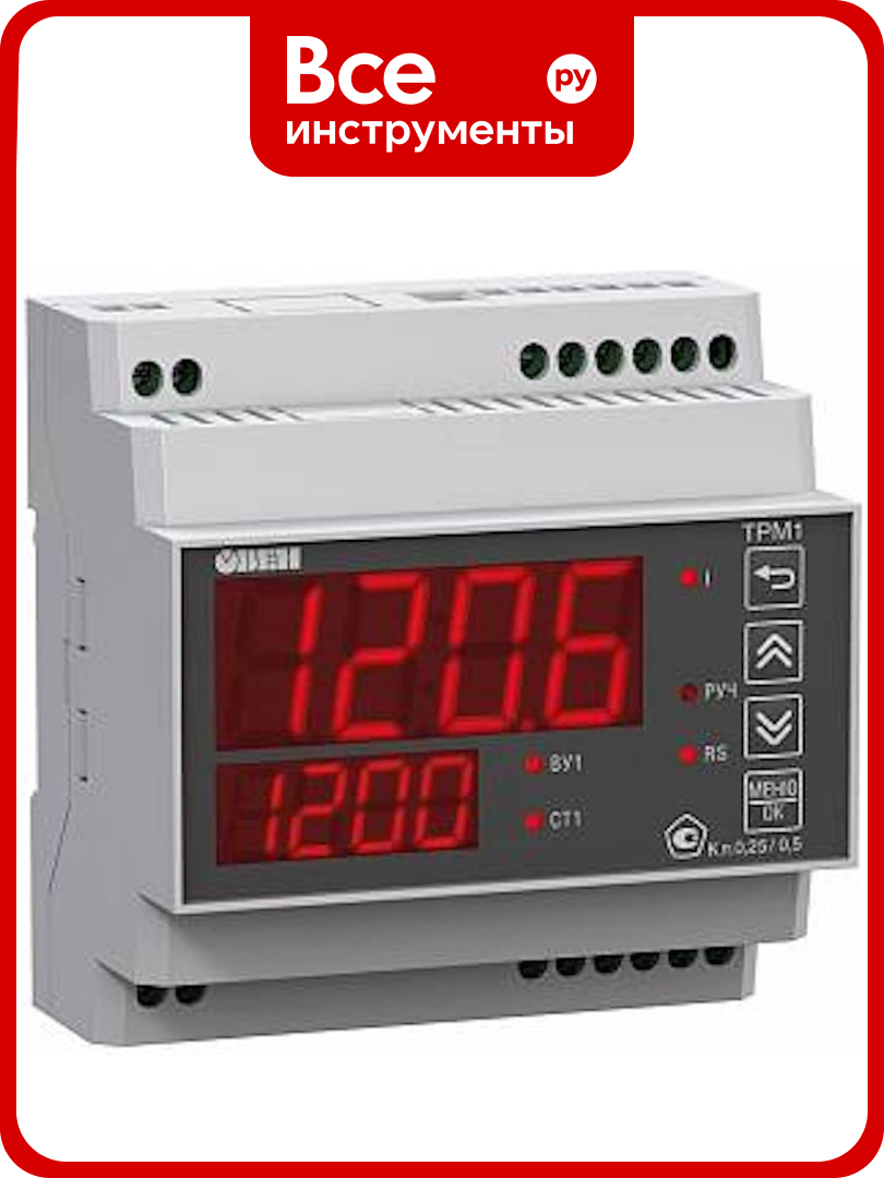 Измеритель-регулятор микропроцессорный овен ТРМ1-Д. У2. Р R-00015964