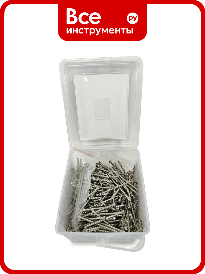 Саморезы Camo Hidden Wood Screws A2 60 mm, 350 шт, для скрытого монтажа террас и фасадов с помощью инструмента