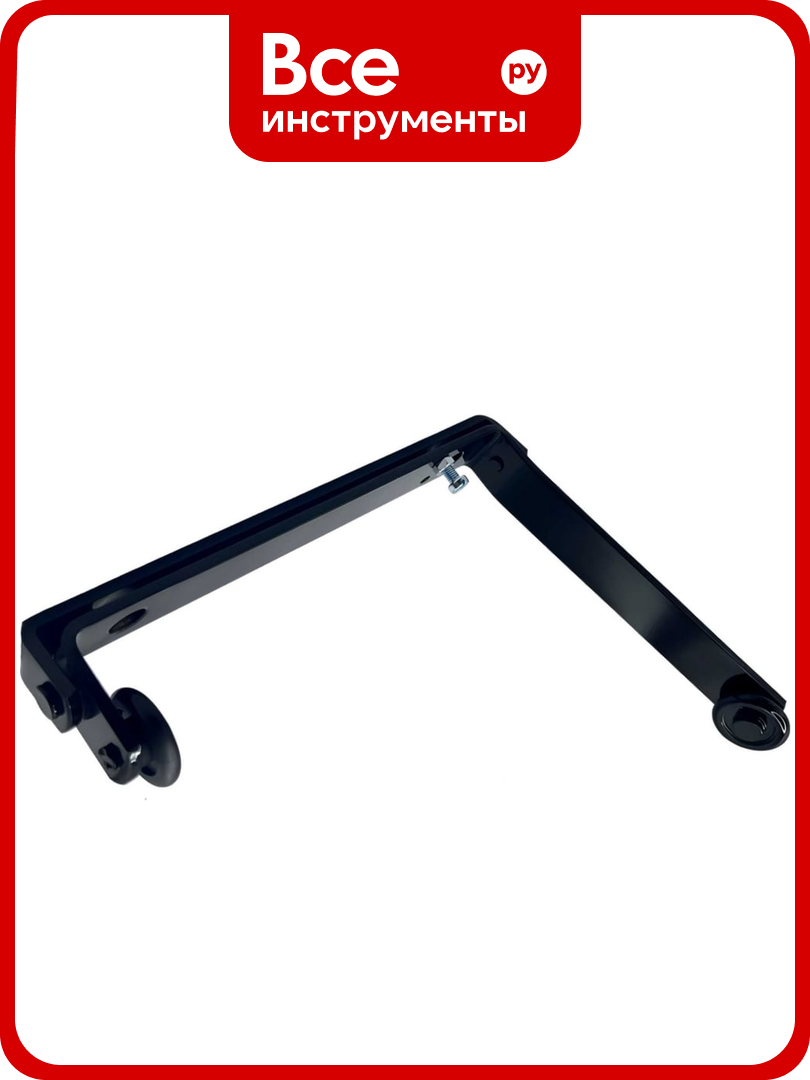 Синхронизатор закрывания ISEO SP 81/175mm Black черный для 2-х створчатой двери