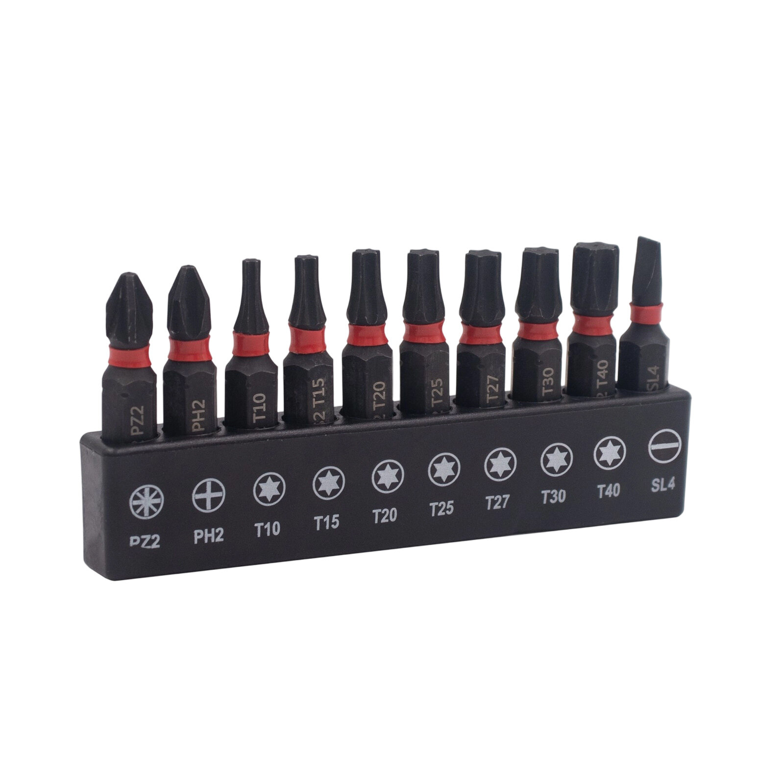 Набор бит Torx 10 шт. Из легированной стали,