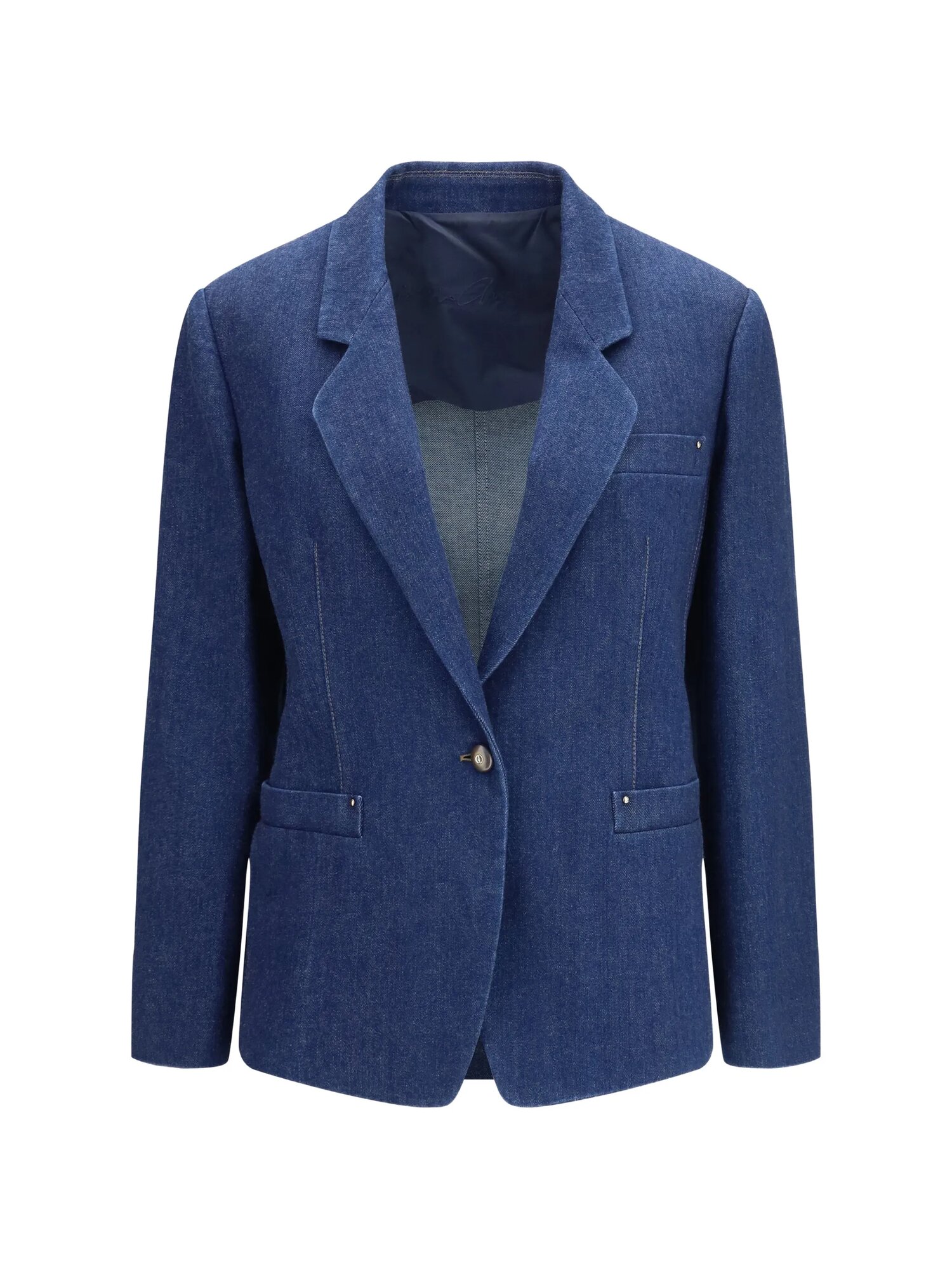 Пиджак Single-breasted denim blazer