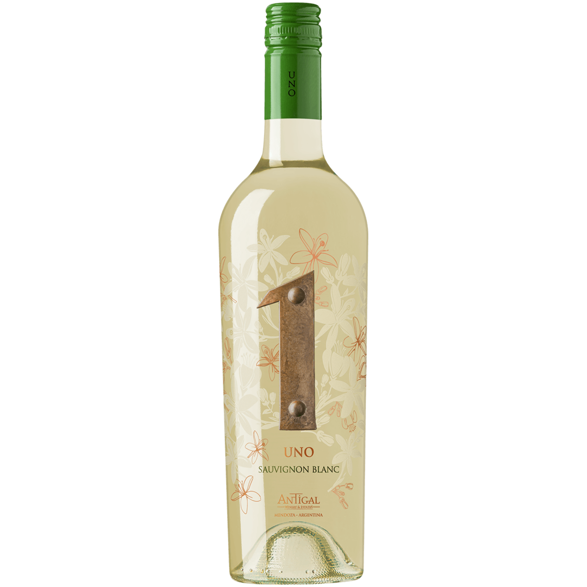 Вино Uno Sauvignon Blanc белое сухое 0,75 л