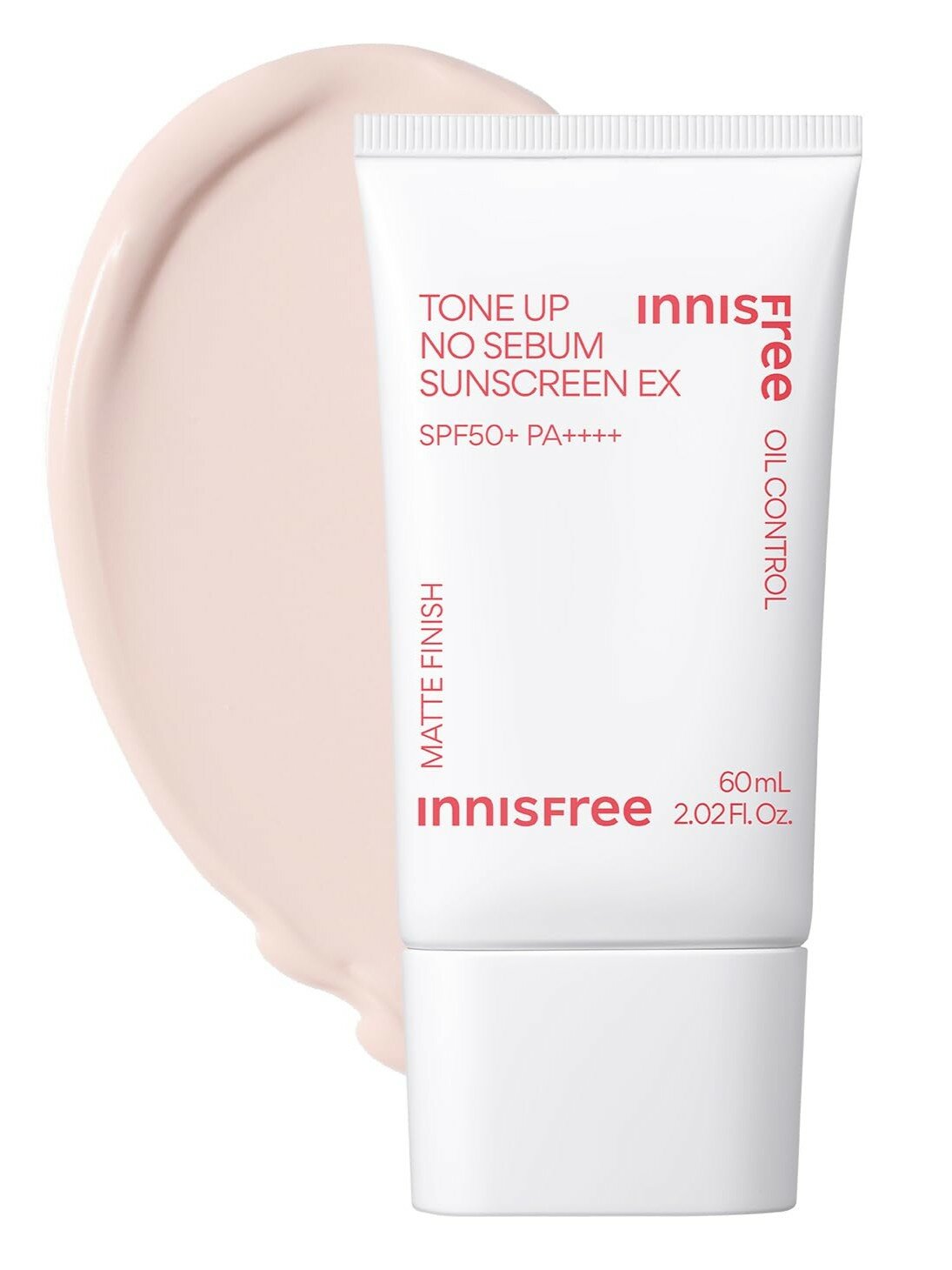 Солнцезащитный крем для жирной кожи Innisfree Tone Up No Sebum Sunscreen SPF50+ PA++++ 50 мл