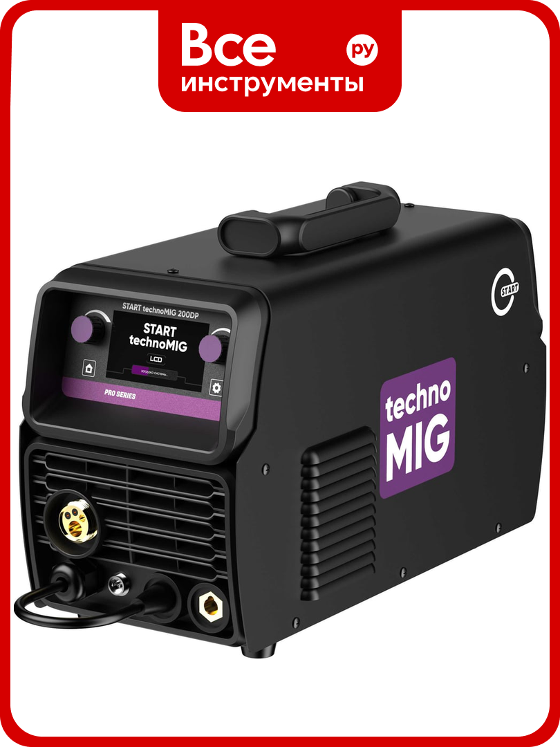 Сварочный полуавтомат Start technoMIG 200 DP 2W200TDP