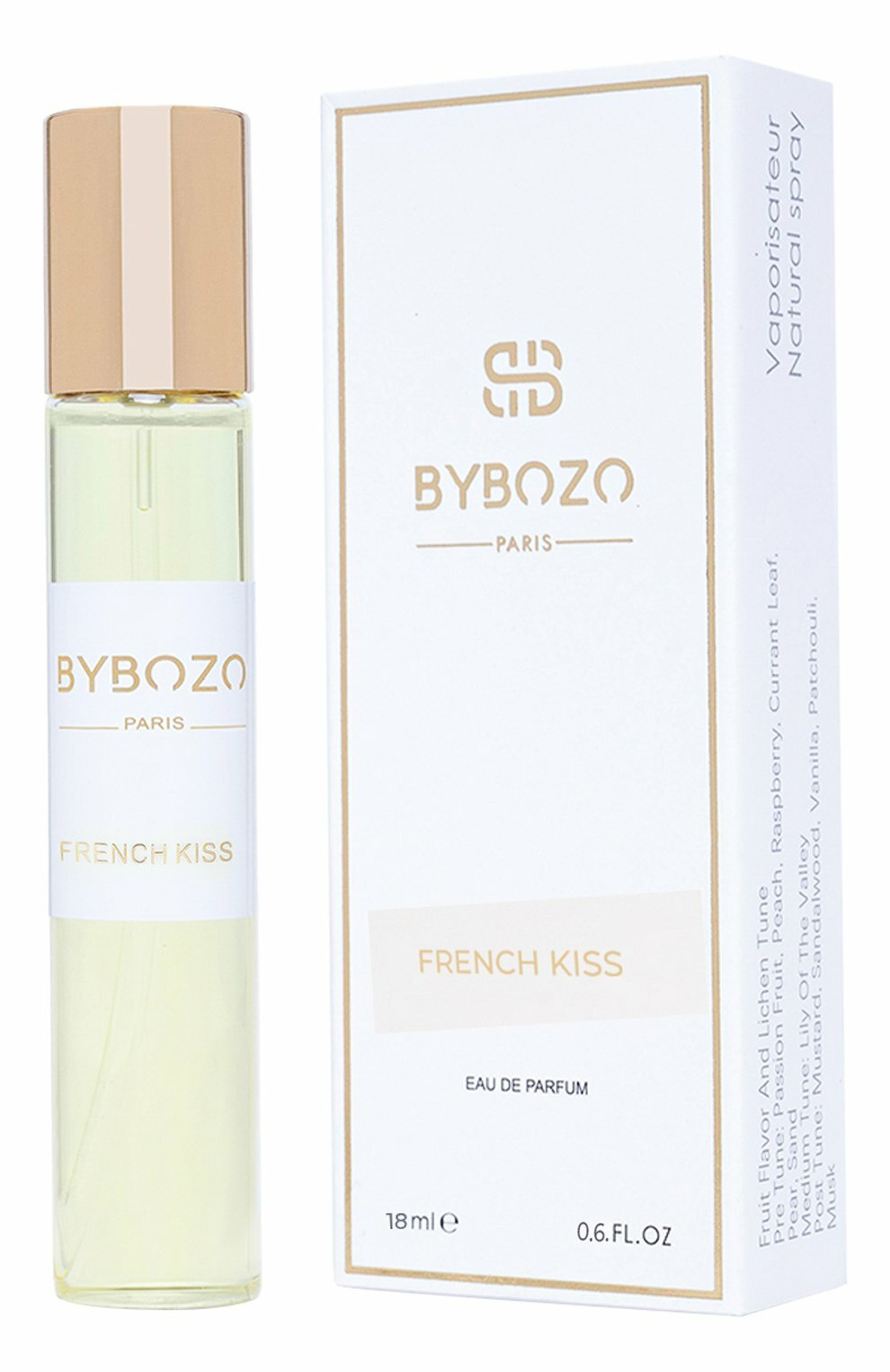 Парфюмированная вода ByBozo "French Kiss" 18мл, для женщин, спрей