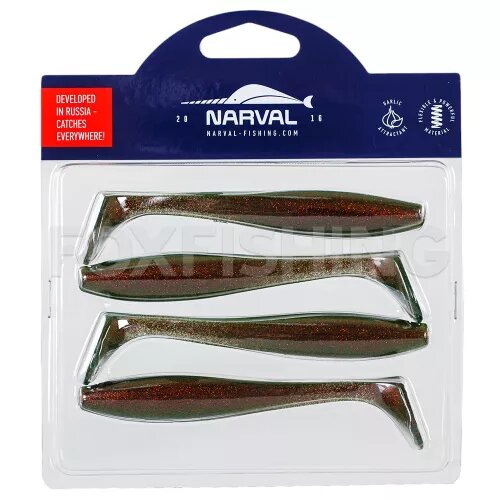 Силиконовая приманка Narval Choppy Tail 12cm #058 4шт.