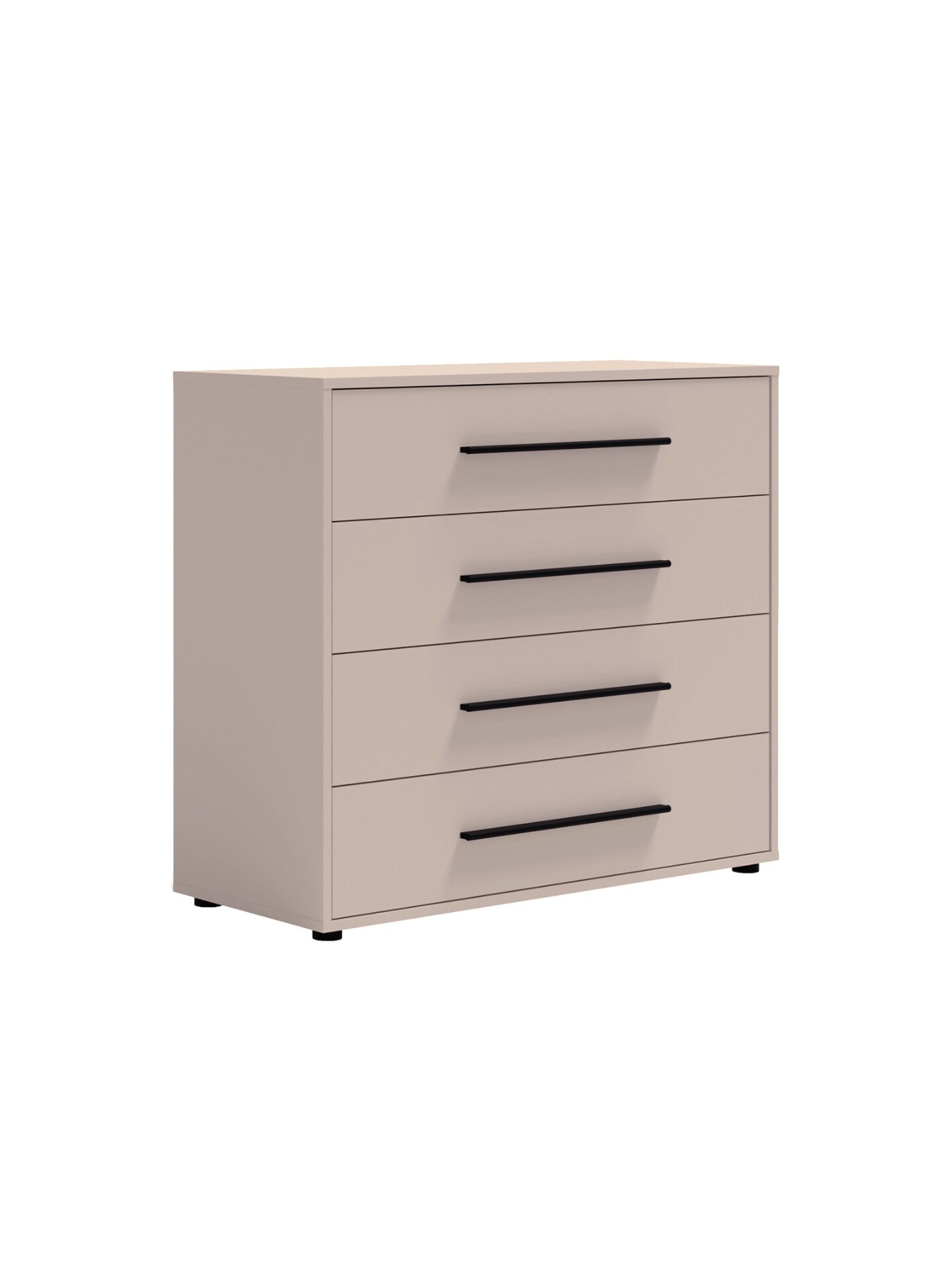 Комод с ящиками Майли (Кашемир) FM 98x40x87 см, бежевый , выдвижной Фиеста