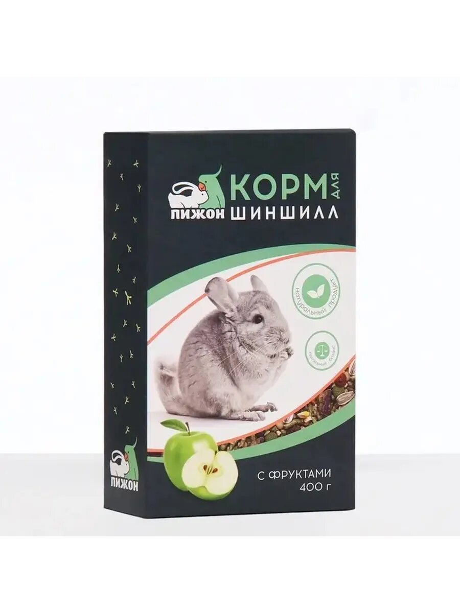 Питательный корм с фруктами для шиншилл