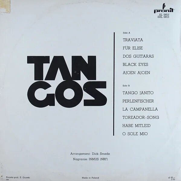 Unknown Artist - Tangos VG — фото 1