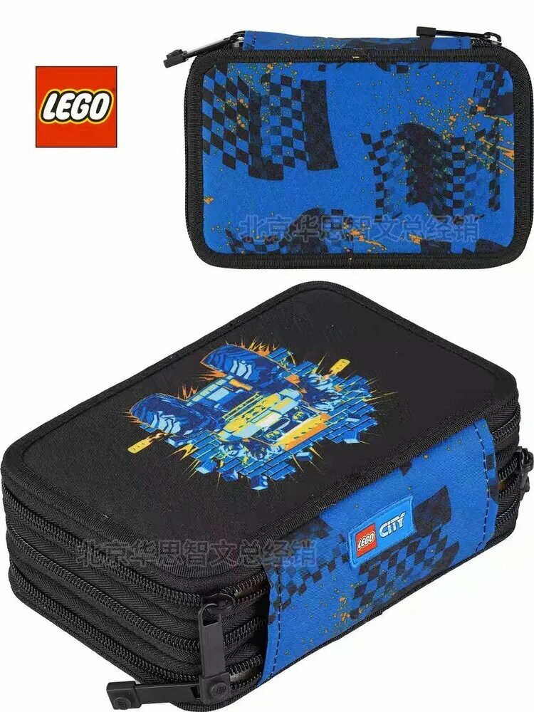 Пенал LEGO большой и удобный школьный органайзер для детей