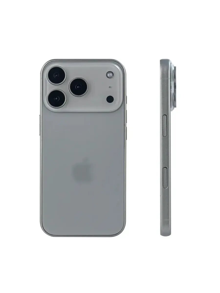 Стильный муляж iPhone 17 Pro серый для демонстрации