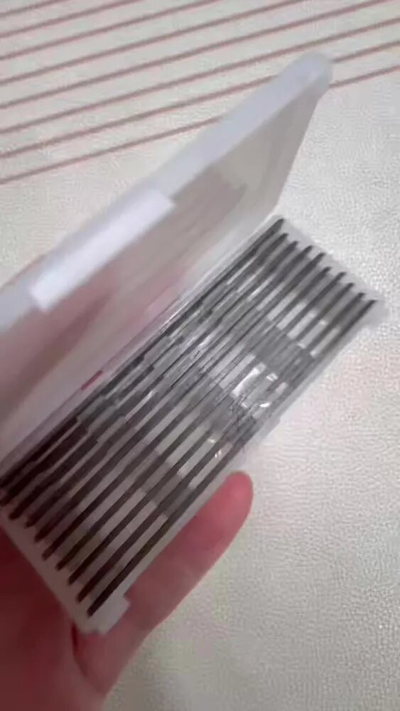 Двусторонние ножи для электрорубанка 82 мм из HCS, 10 шт. (82x5,5x1,2 мм)
