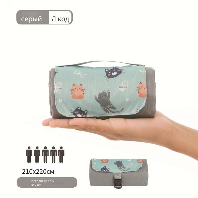 Коврик для пикника "Outdoor picnic mat", влагостойкий, с защитой от песка