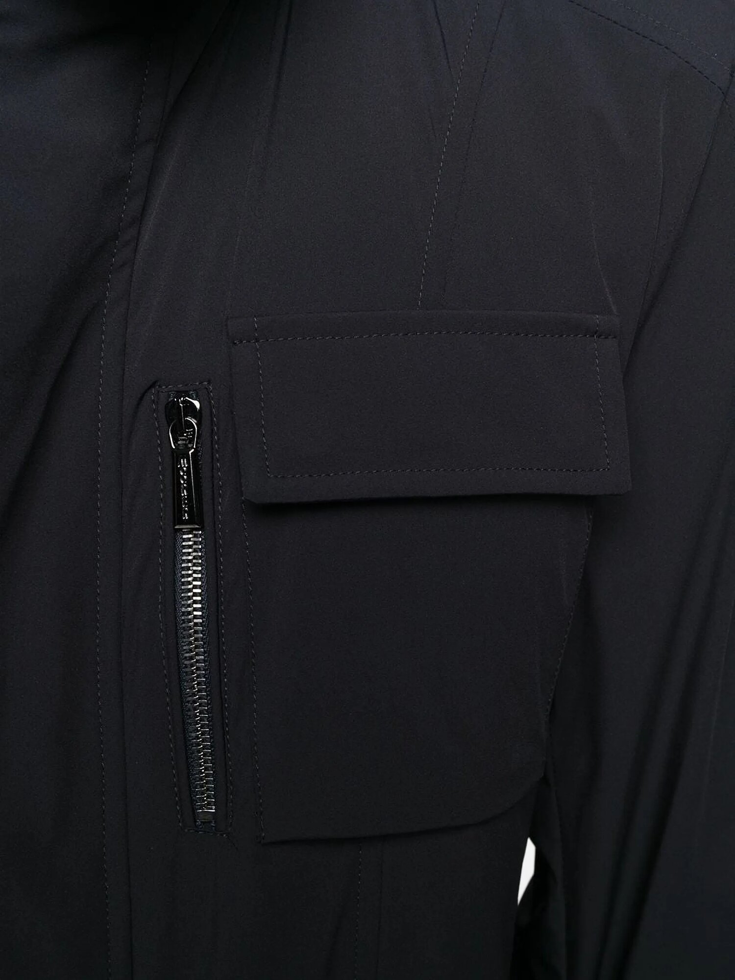 Куртка MooRER Manolo multi-pocket jacket, размер 56, blue — фото 1