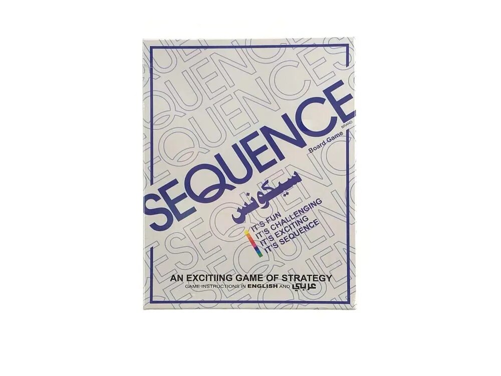Настольная игра Sequence Game, стратегия, карточная, 12 игроков — фото 1