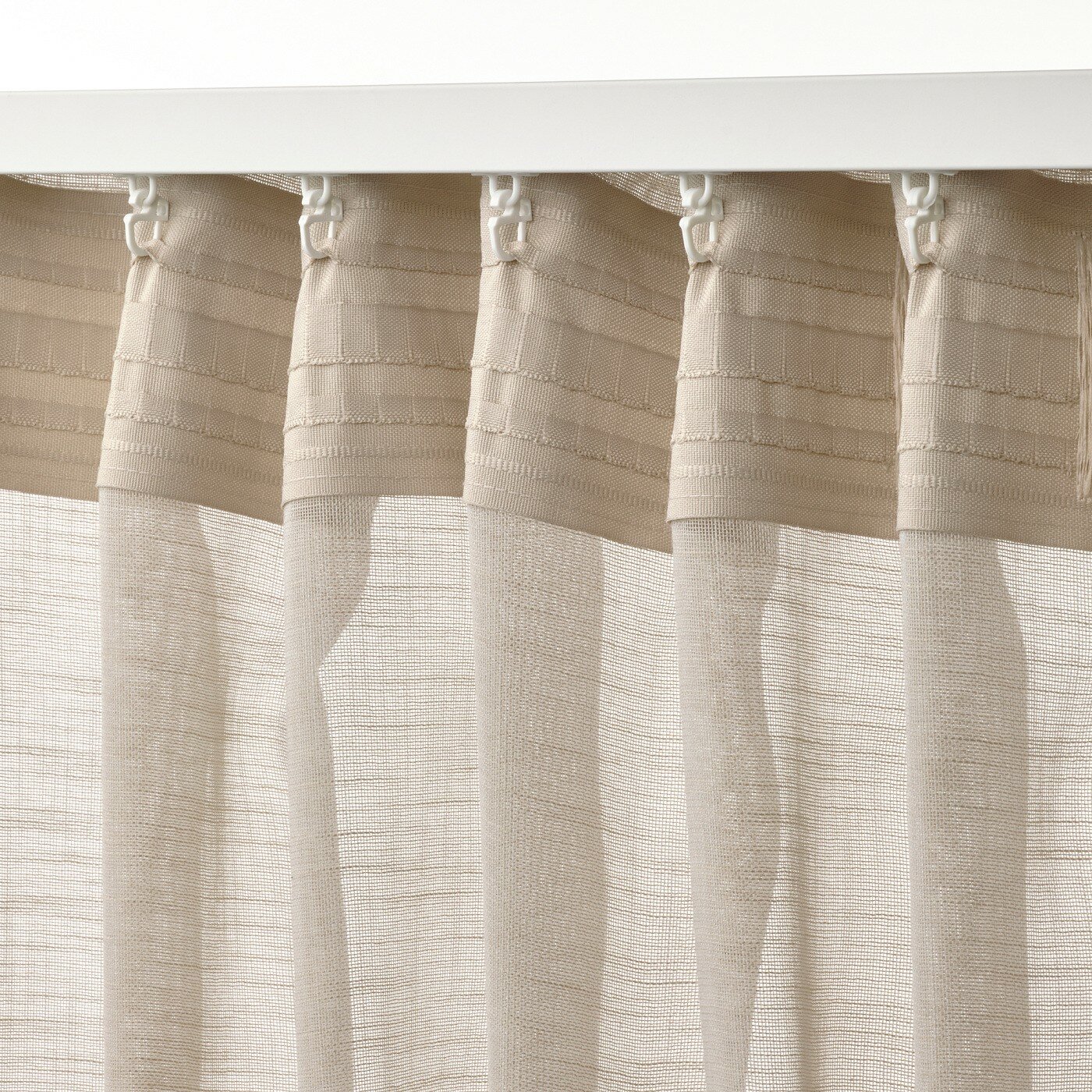 IKEA Комплект гардин HILJA 250х145см,250, белый,145