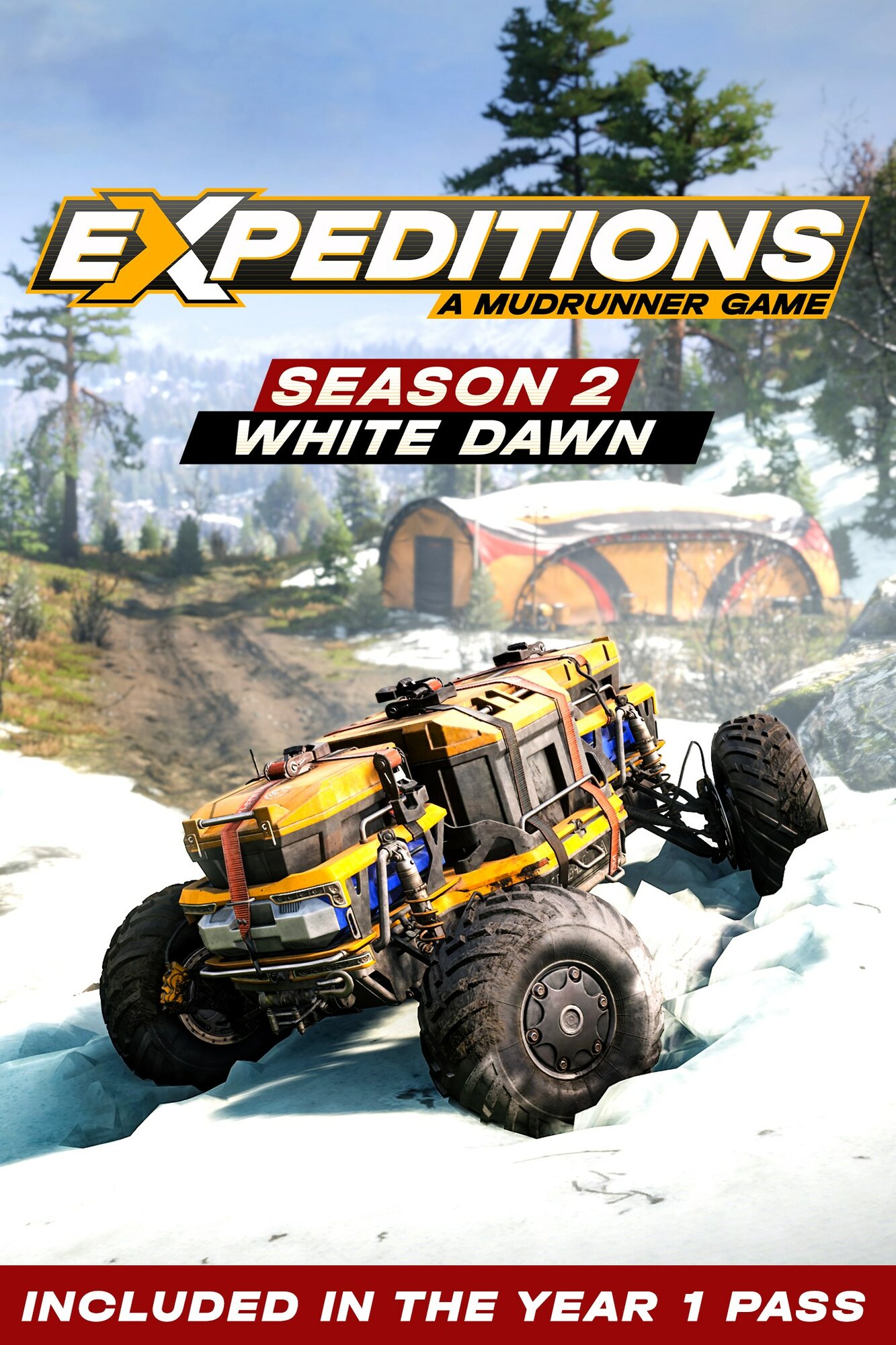 Expeditions: A MudRunner Game - Season 2: White Dawn — Season 2 White Dawn — дополнение (DLC) — дополнение (DLC) для Xbox / Microsoft Store · Xbox One, Xbox Series X|S · цифровой ключ · нужна базовая