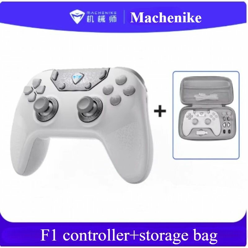 Machenike F1 Беспроводной игровой контроллер Dual 8k Bluetooth Gamepad для мобильных телефонов NS Steam PC