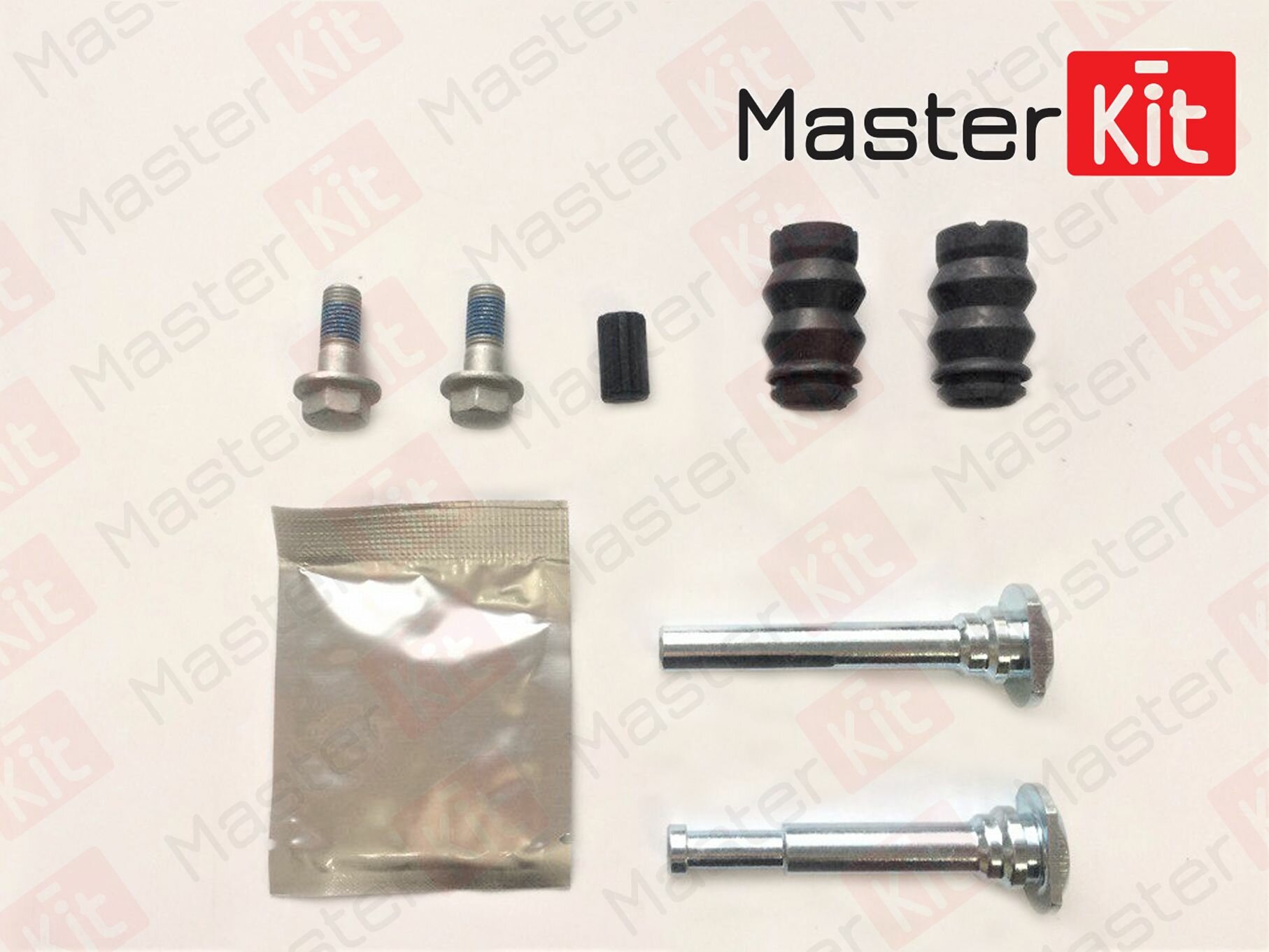 Ремкомплект направляющих суппорта PEUGEOT BOXER 06 TOYOTA COROLLA 0107 AVENSIS 0308 FORD TRANSIT MASTERKIT 77A1117