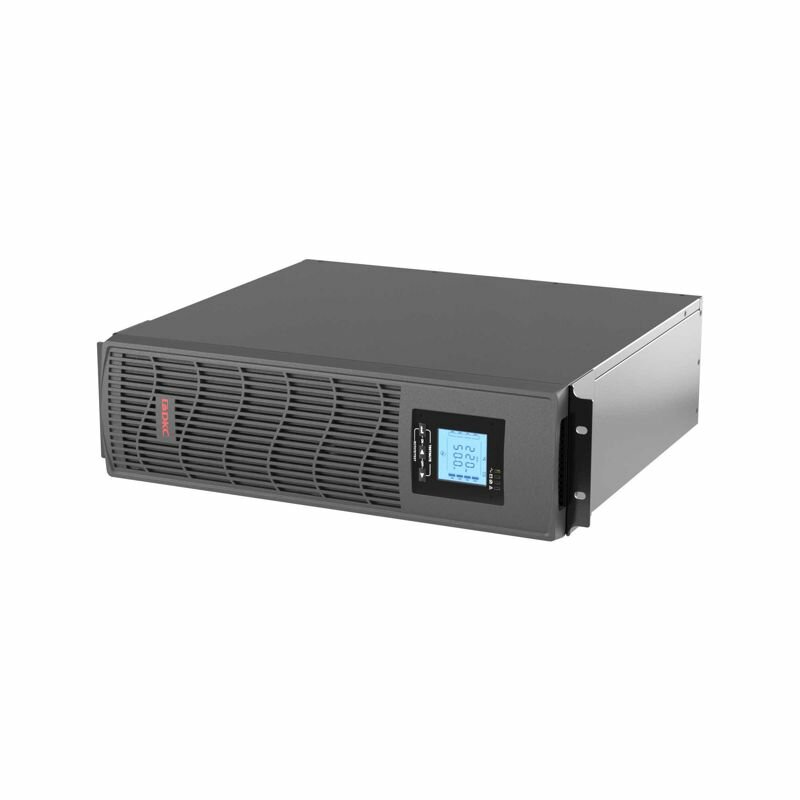 Источник бесперебойного питания линейно-интерактивный Info Rackmount Pro 3000ВА/2400Вт 1/1 USB RJ45 6xIEC C13 Rack 3U SNMP/AS400 slot 4х9А. ч DKC INFORPRO3000IN