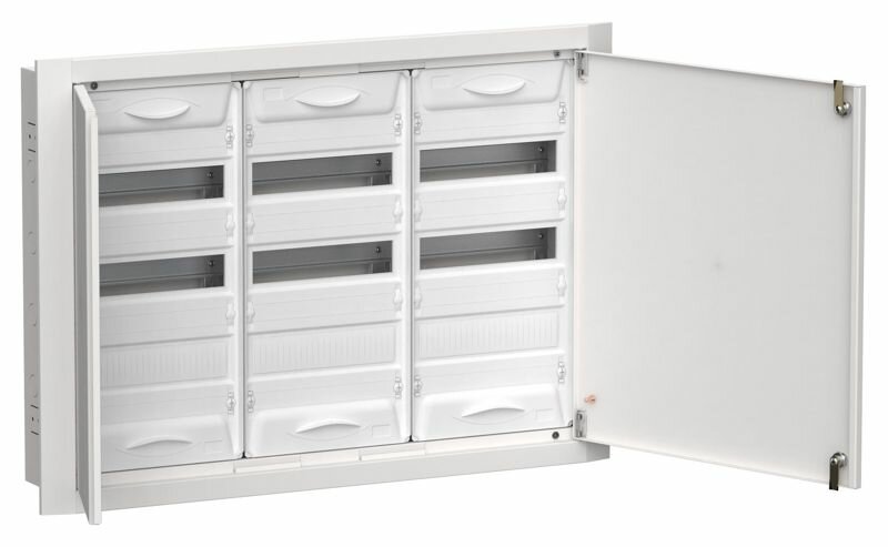 Корпус ЩРв-108 (3х36) TITAN 5 630х885х130 IP31 бел. метал. IEK TI5-50-V-3X036-31