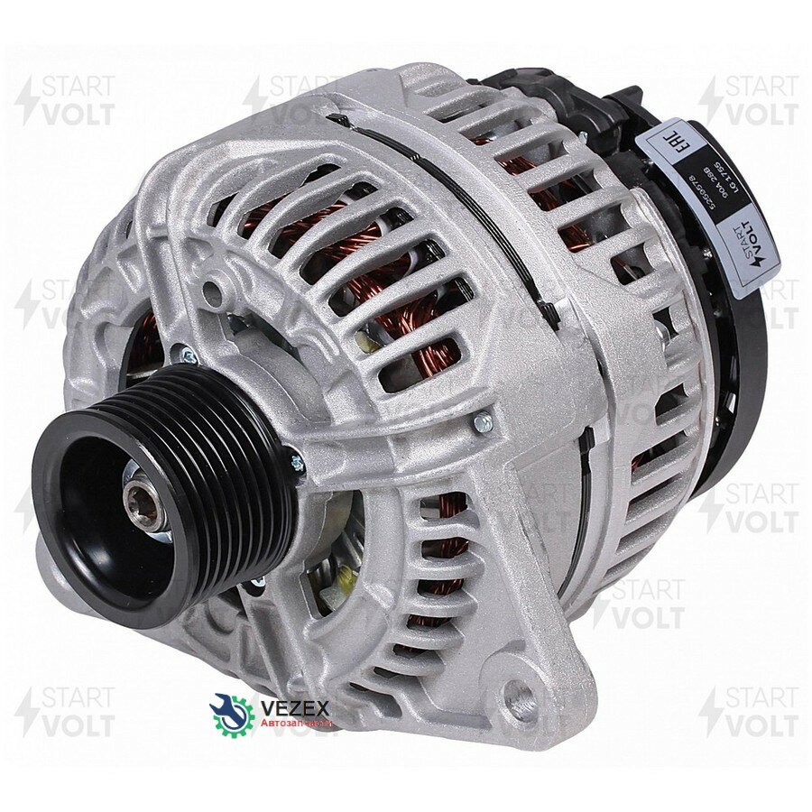 STARTVOLT LG1755 генератор !28V 90A K8 \CUMMINS, IVECO