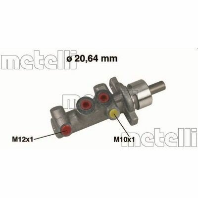 Главный тормозной цилиндр METELLI -541897 Renault Clio 1.2-1.6 &16v, 1.5dci, 1.9dti ABS Bosch 9.98>