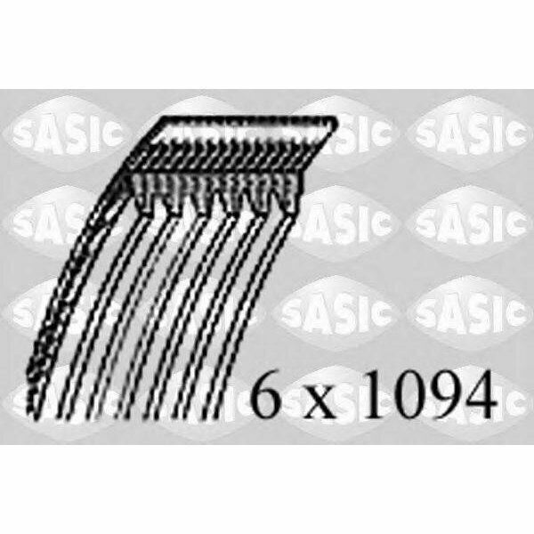 Поликлиновой ремень, HONDA 38920P1EJ03 (1 шт.)