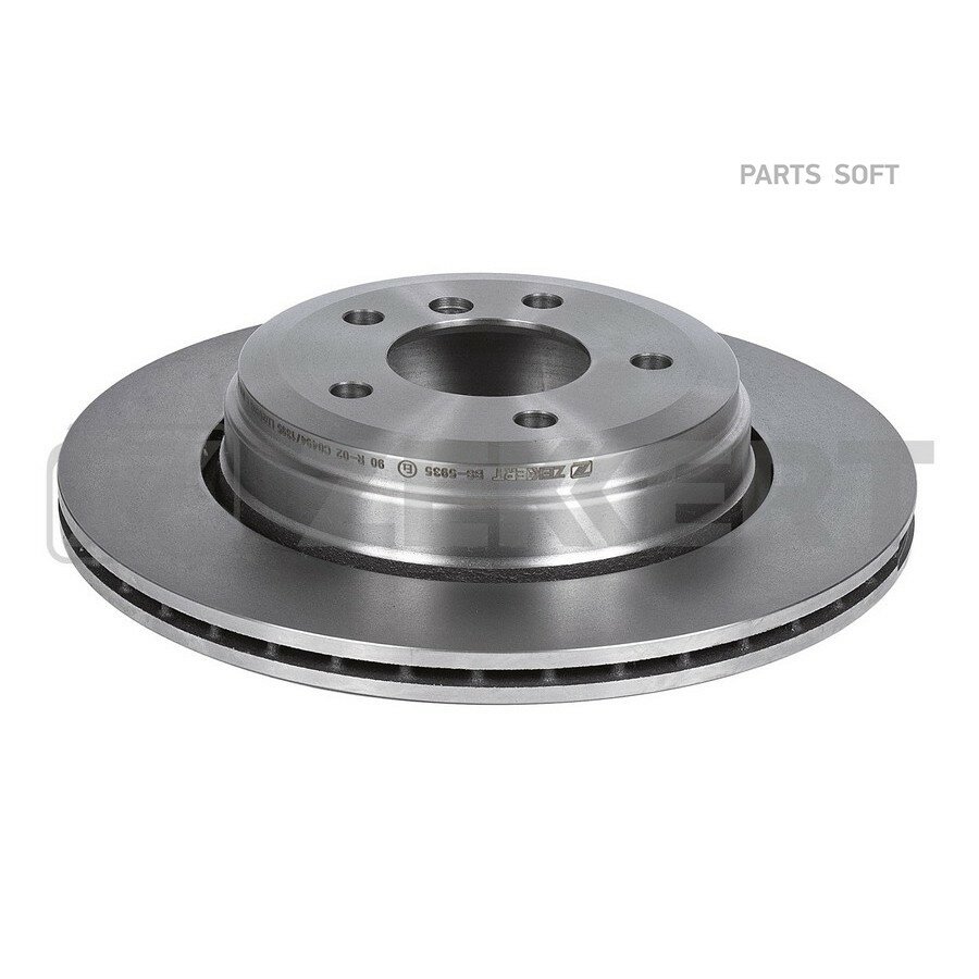 ZEKKERT BS-5935 Диск торм. задн. BMW 5 (E60 E61) 03- 6 (E63 E64) 04-