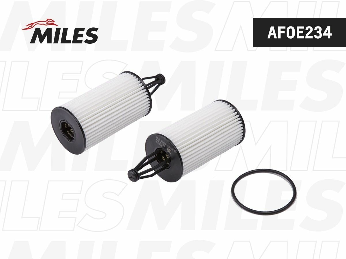 MILES Фильтр масляный MERCEDES BENZ M276 (MANN HU 7025 z, FILTRON OE677/5) AFOE234