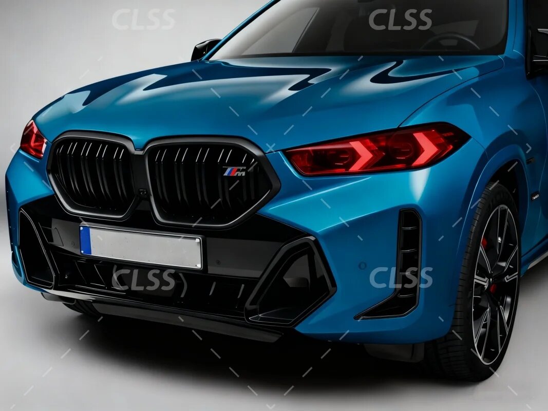Желтые платы Angel Eyes DRL для BMW X5 X6 G05 G06 F95 F96 LCI 2024 2025 евро светодиодные фары Red