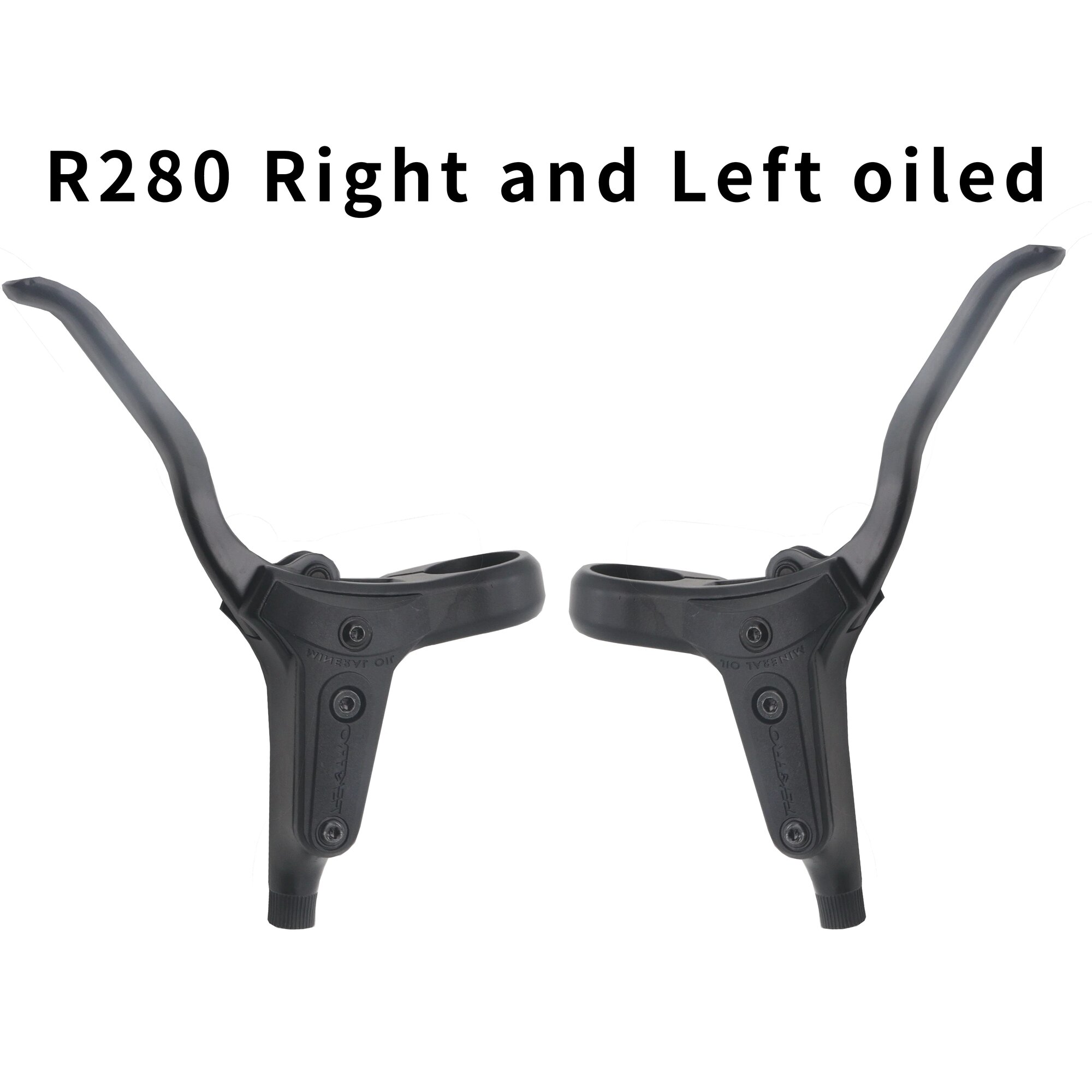 Тормоза дисковые гидравлические Tektro R280 черные, L/R oiled