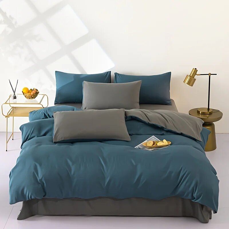 Постельное белье Blue, полиэстер, 3 предмета