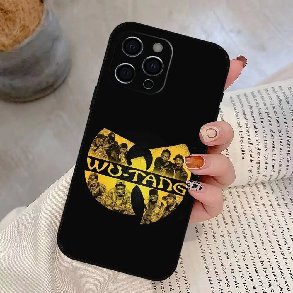Черный чехол Wu-Tang для iPhone 13
