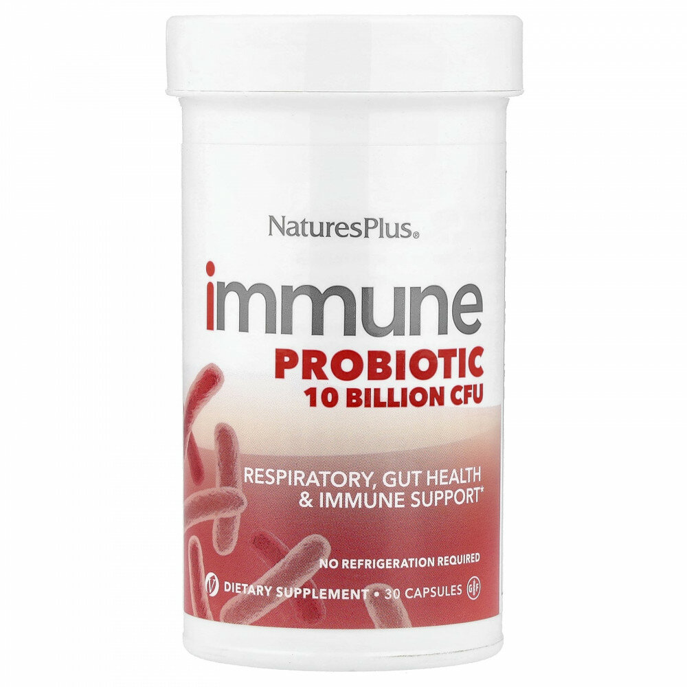 Пробиотик для иммунитета Natures Plus Immune Probiotic (30 капс)